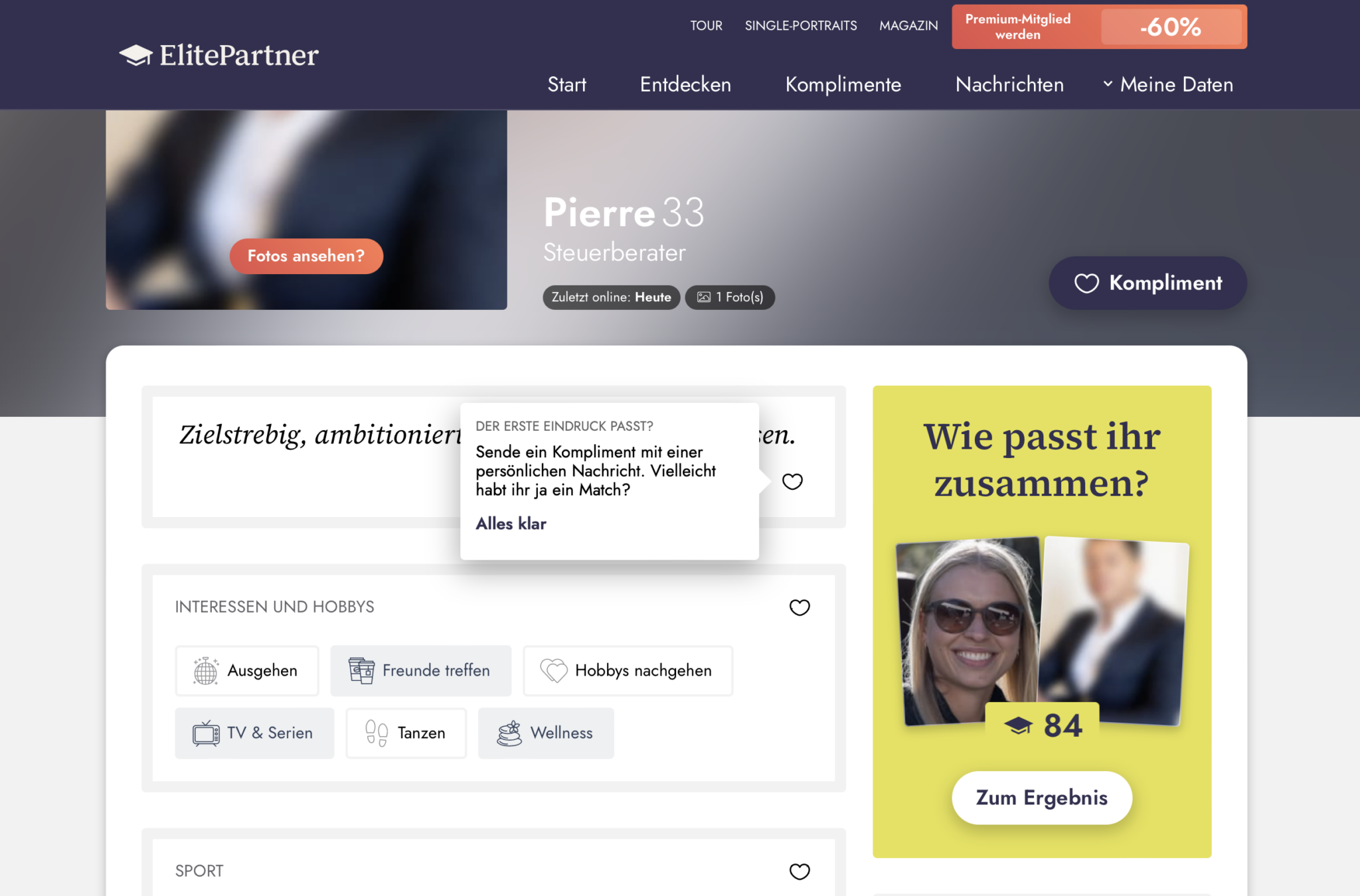 Dating-Seiten » Übersicht über die 18 besten